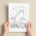 Yule Cat Colouring Page Digital Download Artwork Icelandic Yule Cat ...