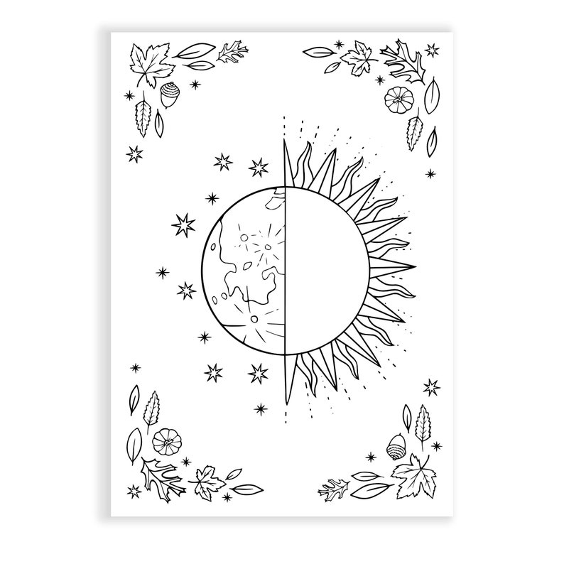 Solstices and Equinoxes Illustrations - Winter and Summer Solstice ...
