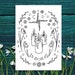 Imbolc Colouring Page - Wheel of the Year Pagan / Wiccan Sabbat Art ...