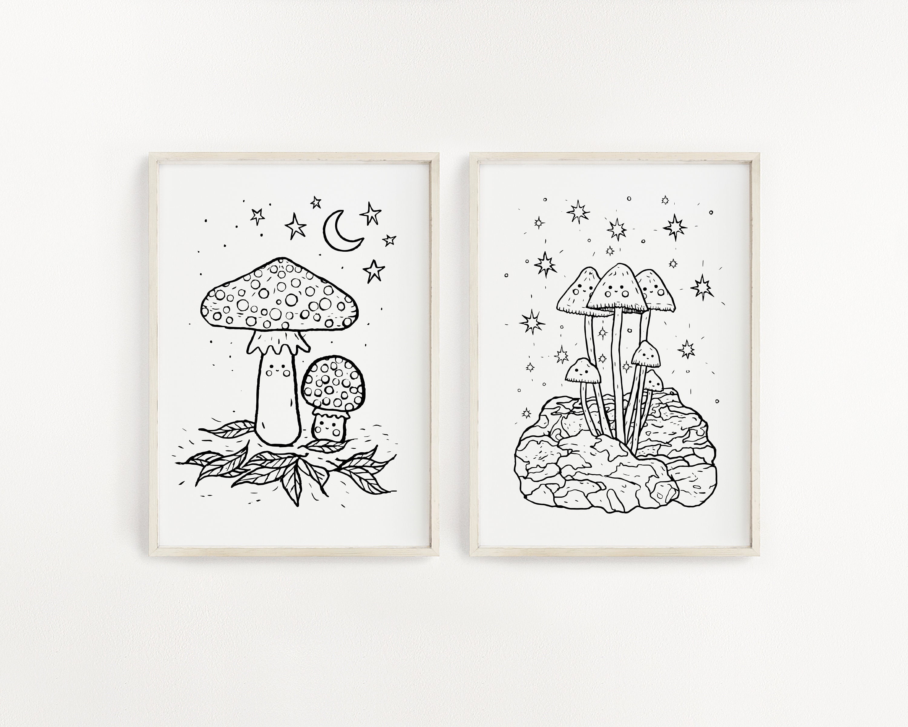 Mushroom Drawing Tumblr