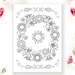 Litha, Summer Solstice Colouring Page, Midsummer Artwork, Altar ...