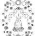 Beltane Colouring Page, May Day Pagan Art, Altar Decoration, Pagan Wall ...