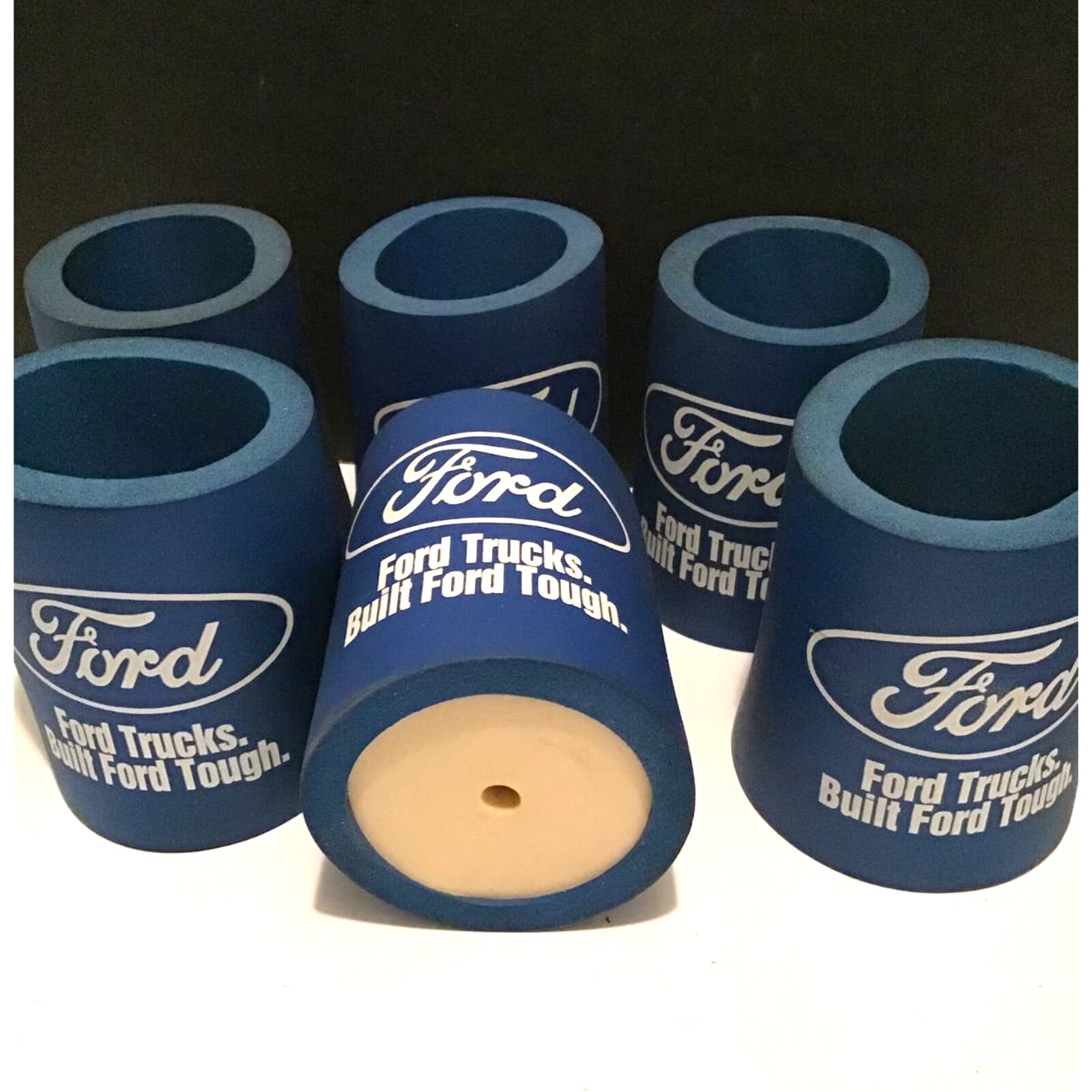 Ford Foam Insulator Can Koozie Ford Trucks Built Ford Tough Coozie Soda ...