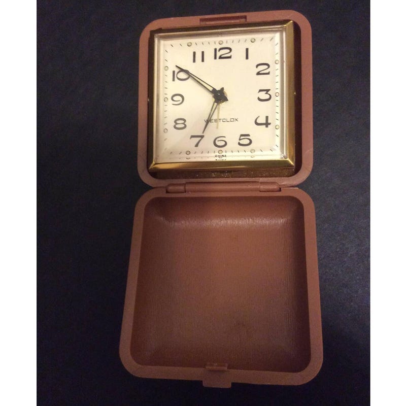Vintage Travel Clock - Etsy