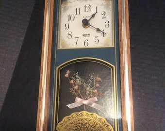 Wall Shadow Box Clock - Etsy