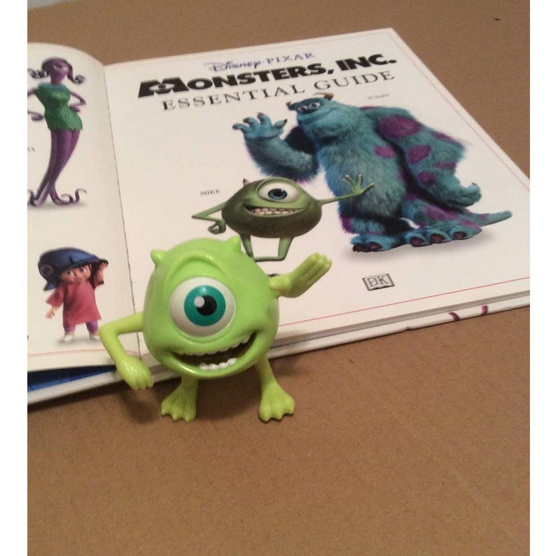 2001 Pixar Monster's Inc. Essential Guide Hardback Book and Mike - Etsy