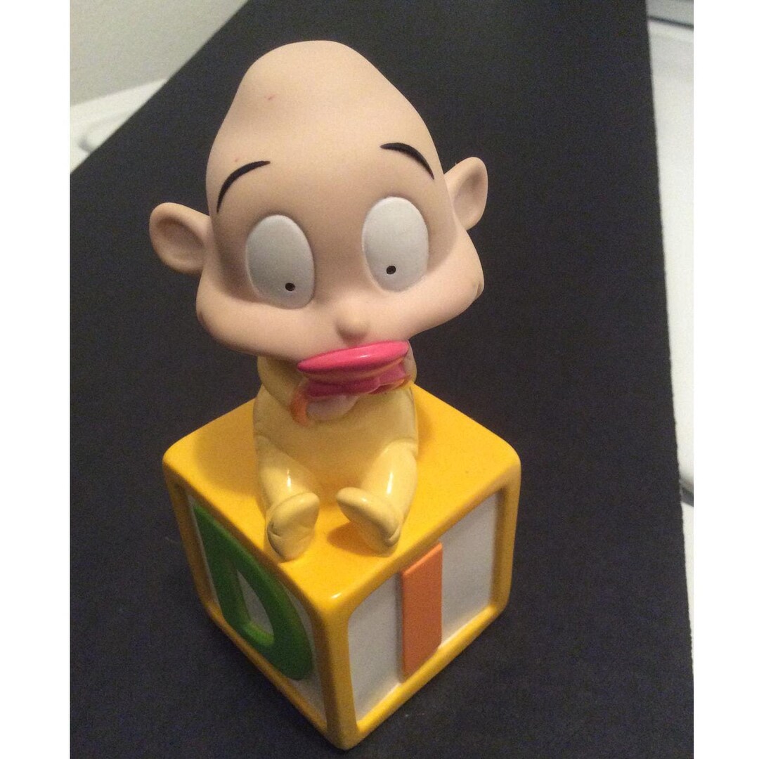 Dill Pickles Rugrats Bubble Bath Bottle Cap Decor Bath Toy Vintage 1990 ...
