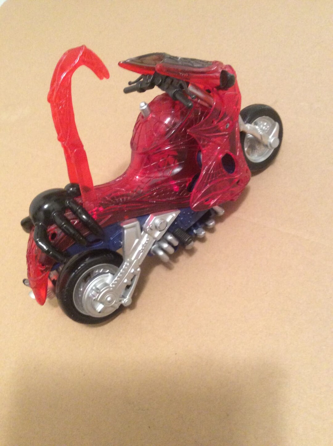 Rare Spiderman Motorbike Motorcycle Bike Toybiz Vintage 1988 Marvel ...
