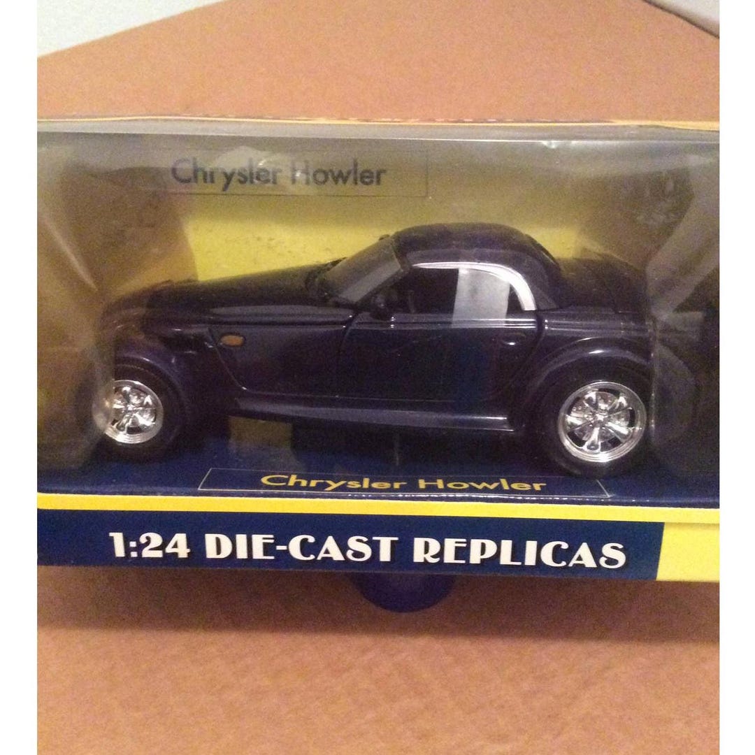New Motormax Chrysler Howler Replica Model Diecast Car Dark Blue/black ...