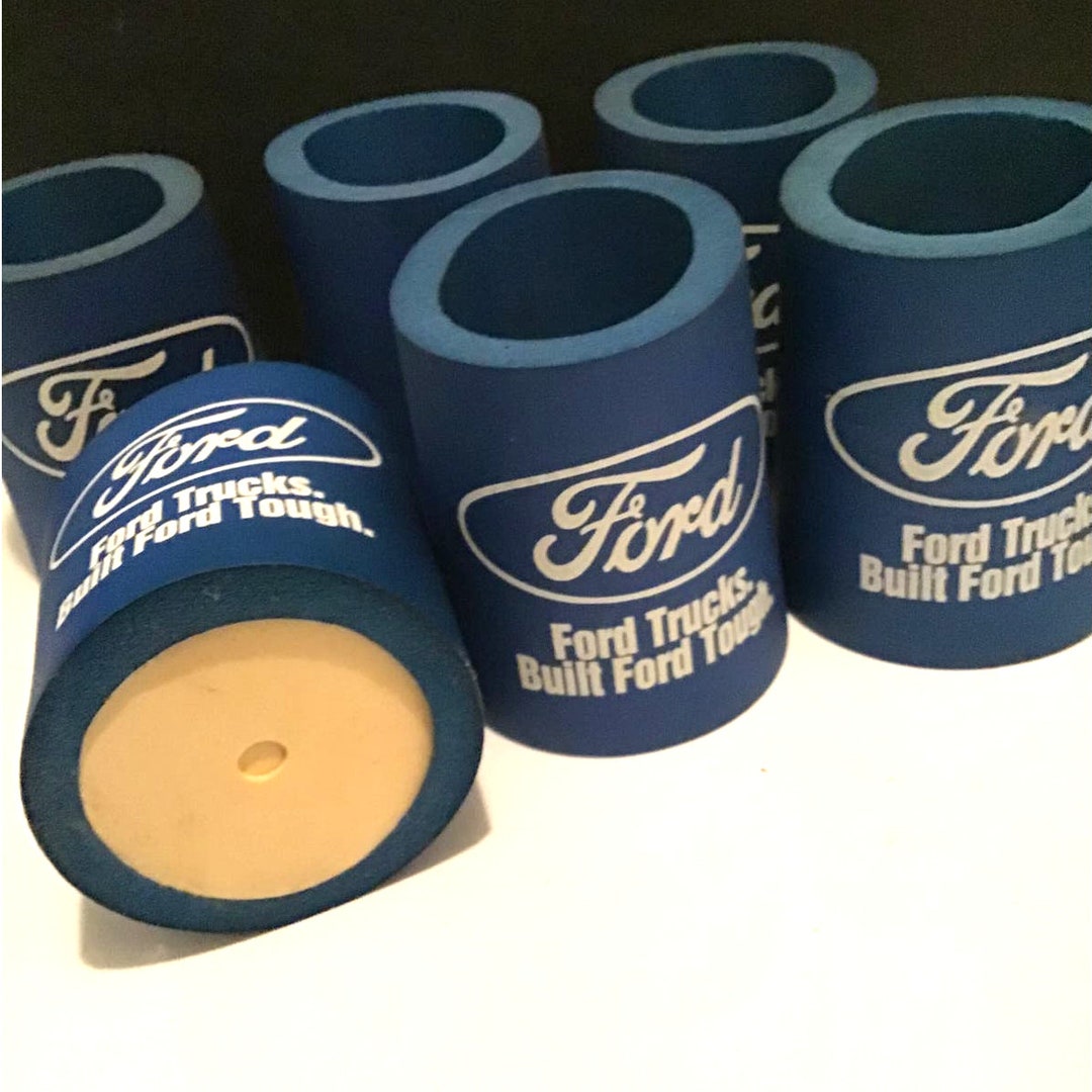 Ford Foam Insulator Can Koozie Ford Trucks Built Ford Tough Coozie Soda ...