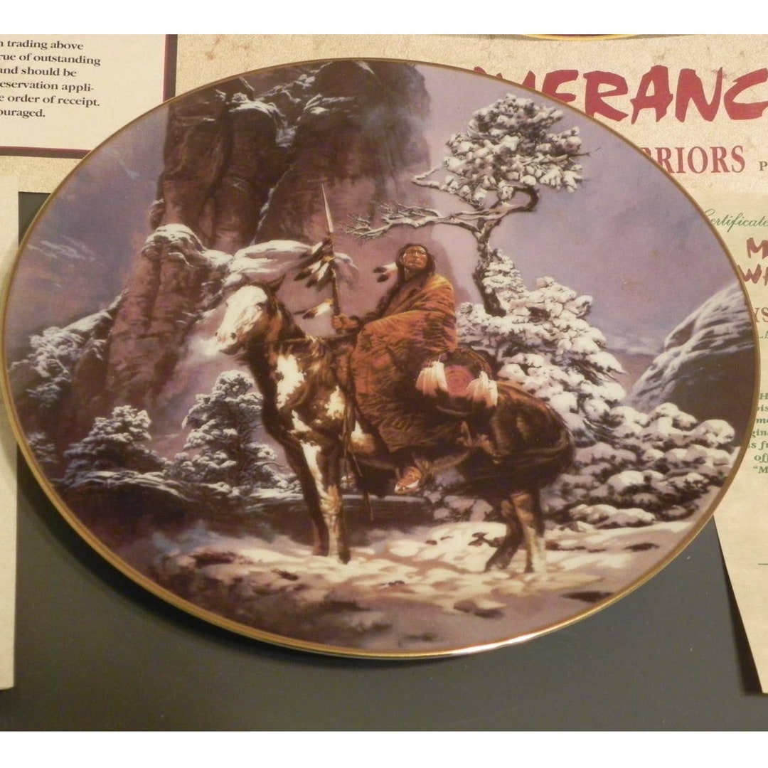 Hamilton Collection Mystic Warrior Plate From the Mystic Warrior ...