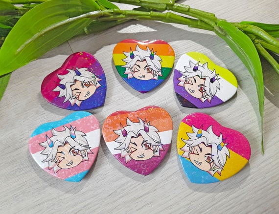 Genshin Impact Itto LGBTQ Pride Buttons | Etsy