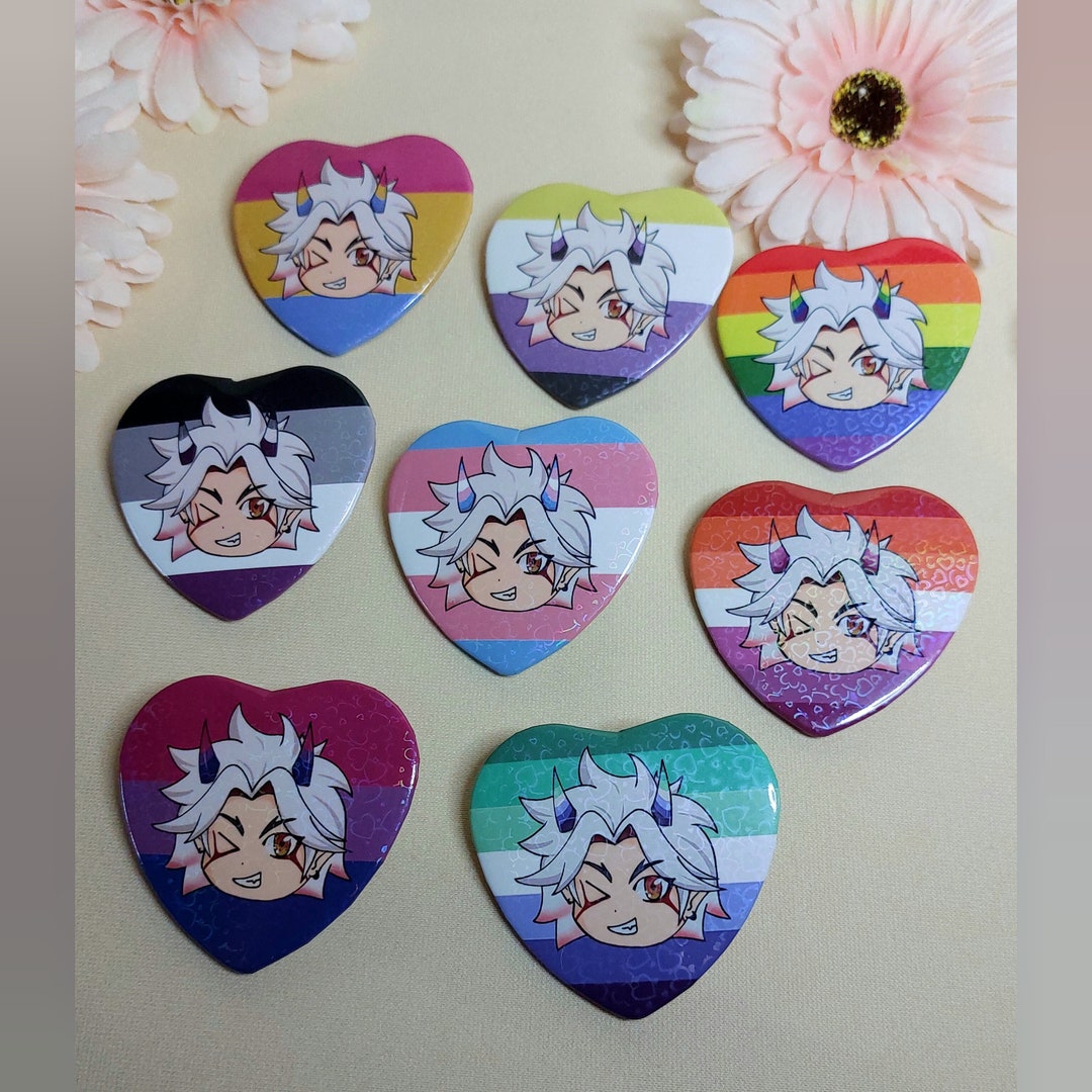 Genshin Impact Itto LGBTQ Pride Buttons - Etsy