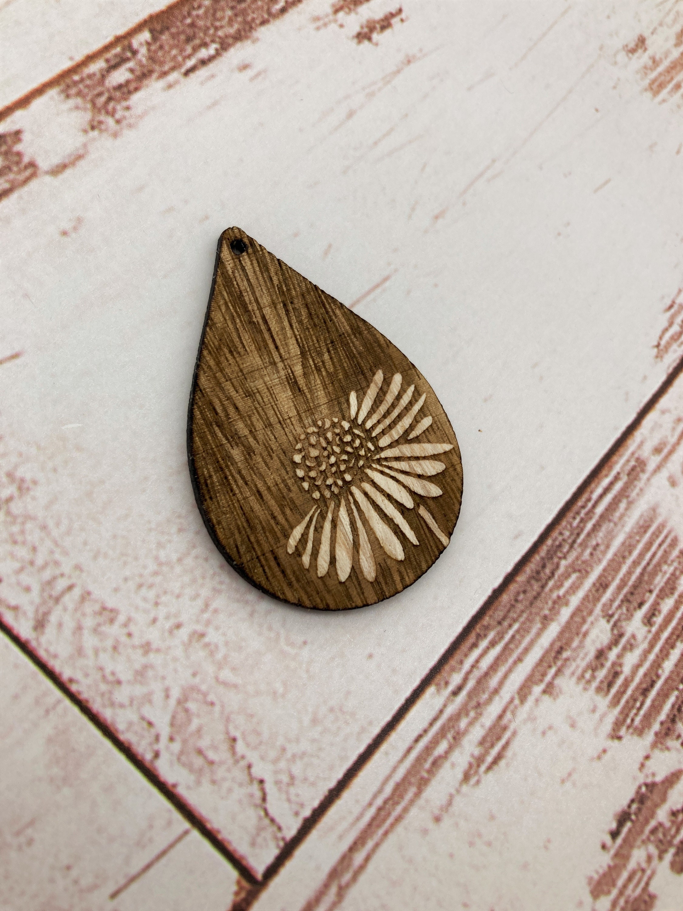 Flower Reverse Engrave Laser Cut Digital File Flower Engrave - Etsy