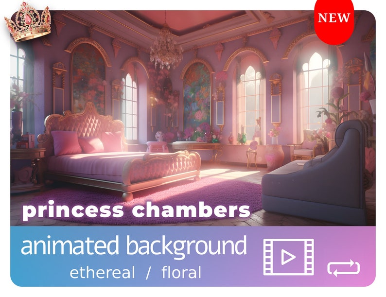 Animated Background | Vtuber | Twitch | Youtube | Zoom | 1080p | 30s ...