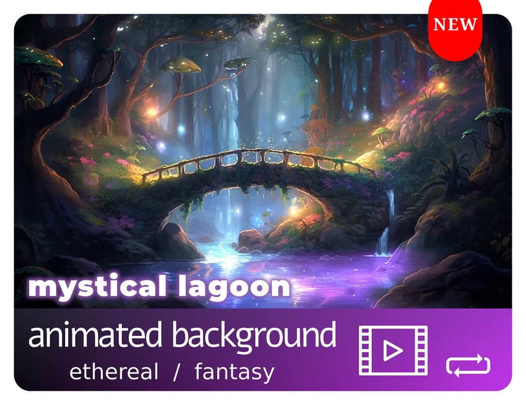 Animated Background | Vtuber | Twitch | Youtube | Zoom | Streamer ...