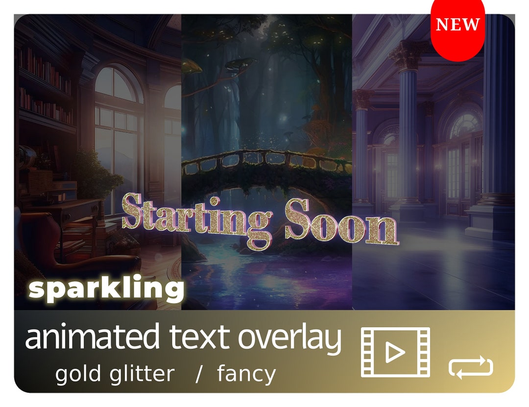 Animated Text Overlay Vtuber Stream Twitch Media Source - Etsy