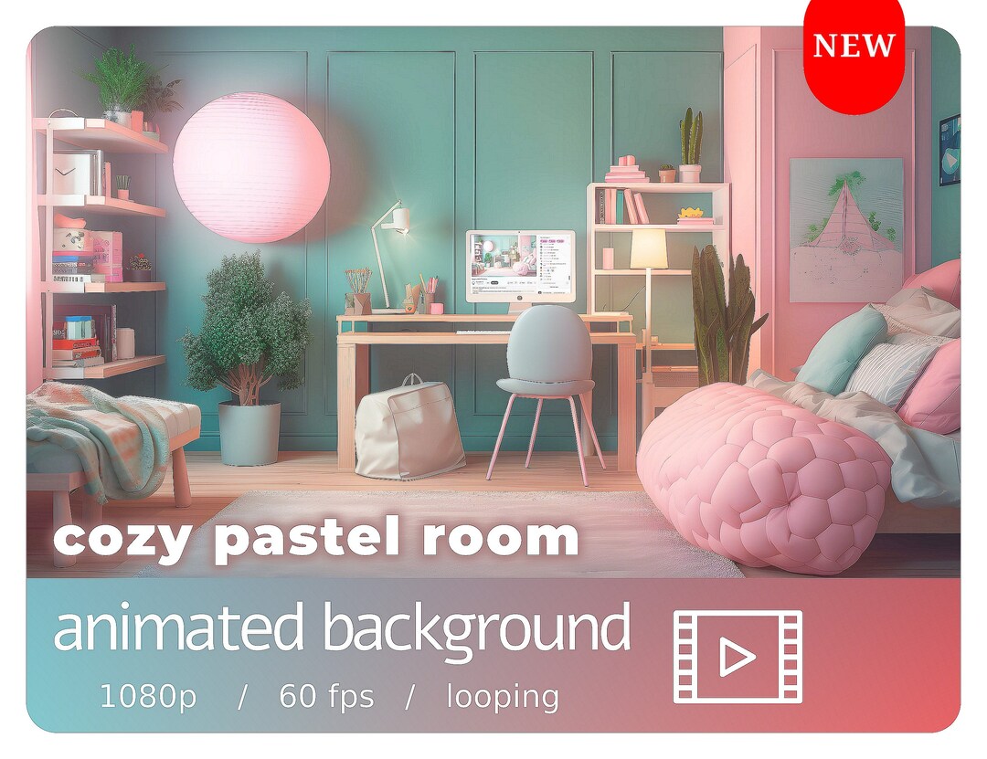 Animated Background | Vtuber | Twitch | Youtube | Zoom | Streamer ...