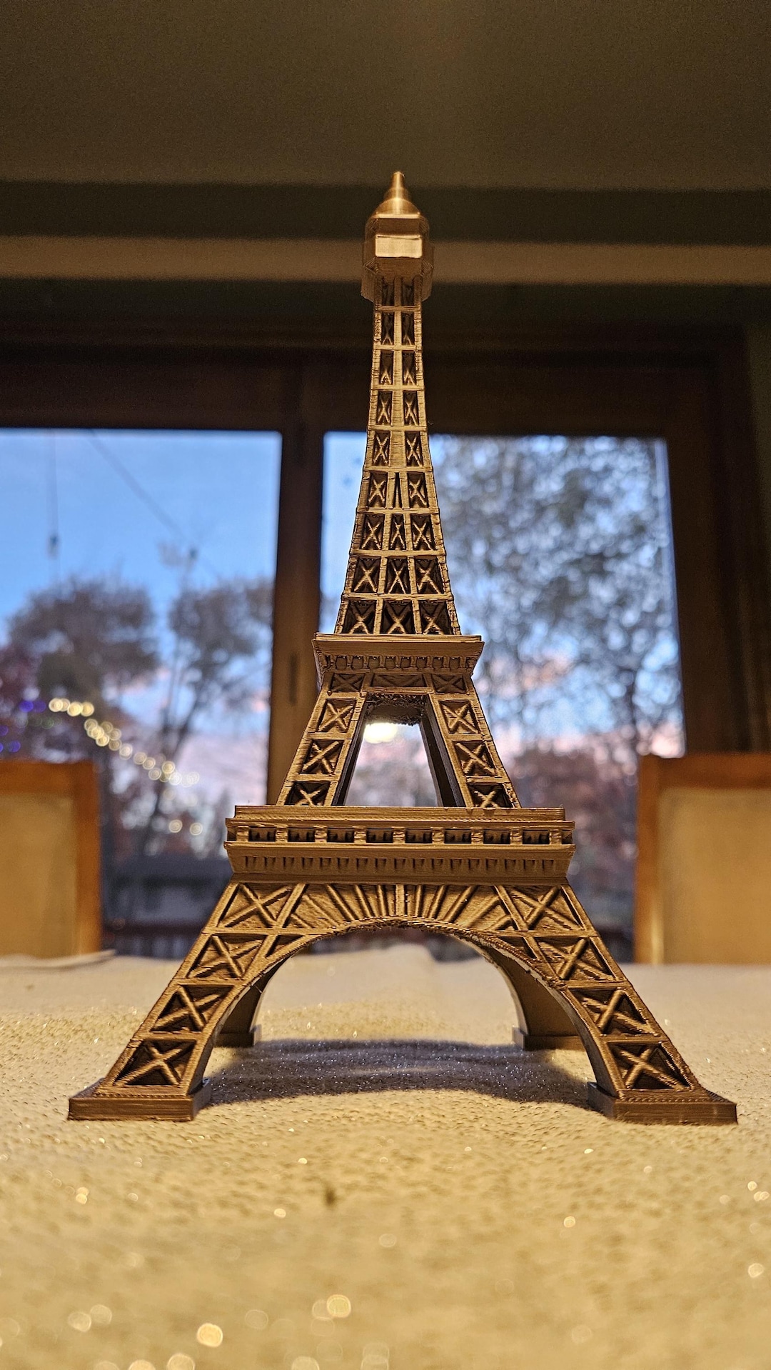 3D Printed Eiffel Tower Model | Paris Landmark Replica | Architecture ...