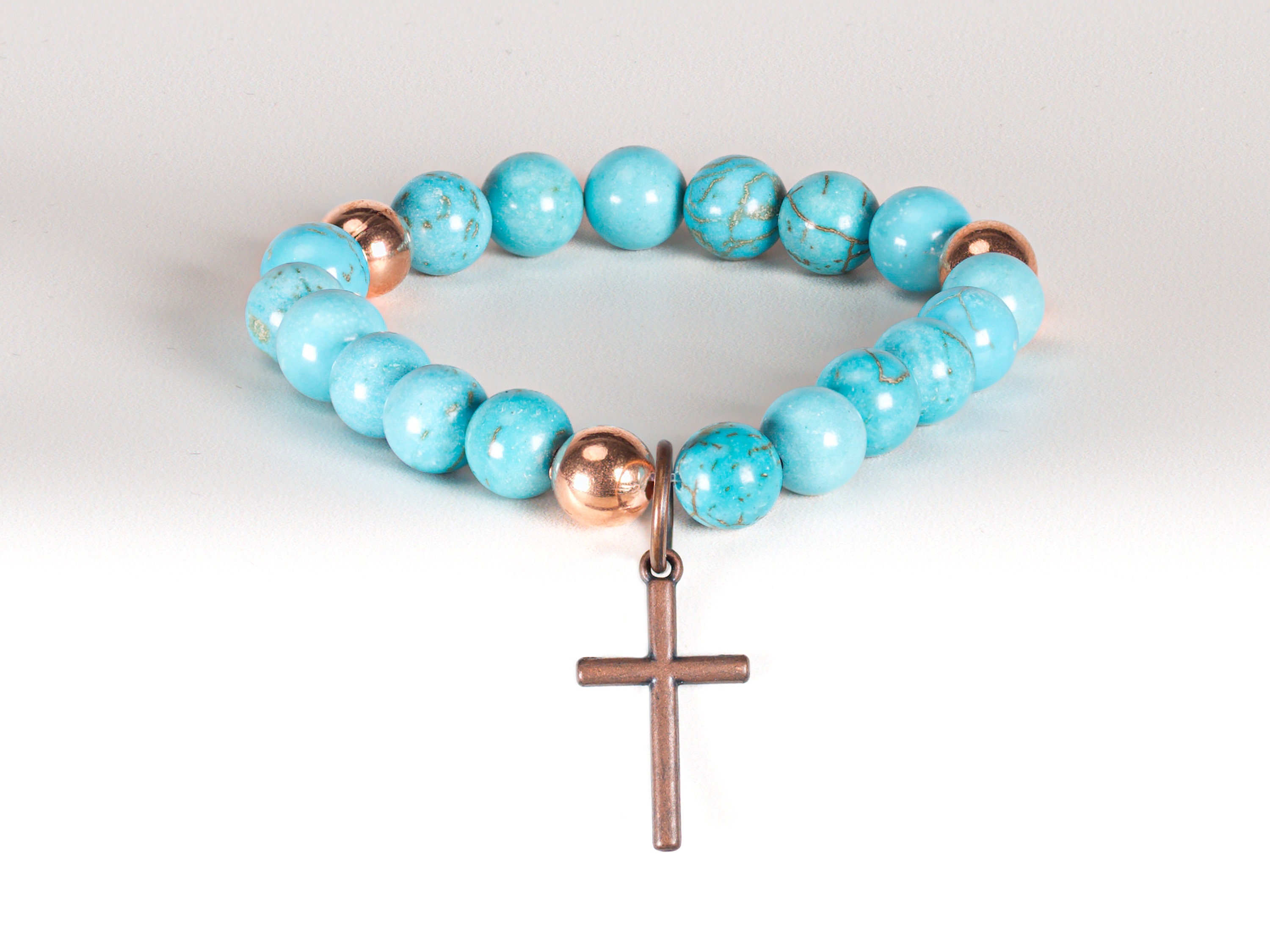 Christian Bracelet - Turquoise - Copper Pieces That Serve as a Reminder ...