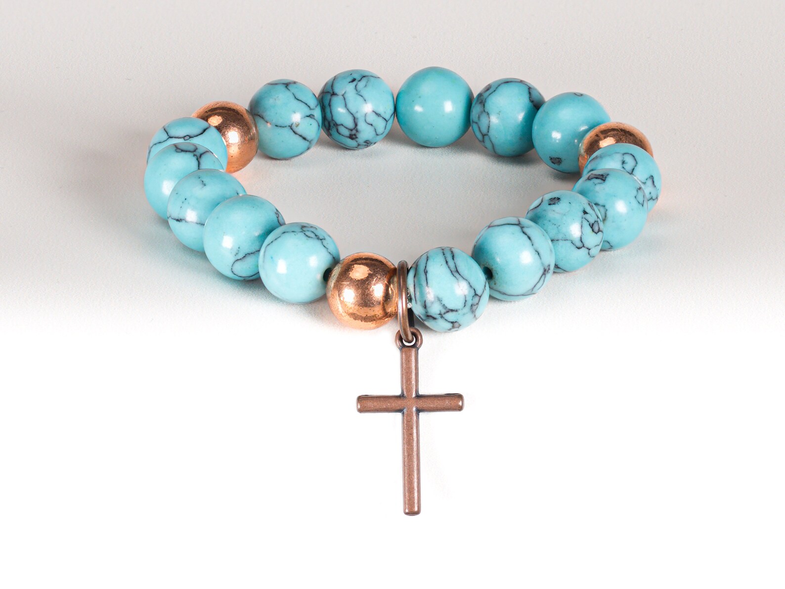 Christian Bracelet - Turquoise - Copper Pieces That Serve as a Reminder ...