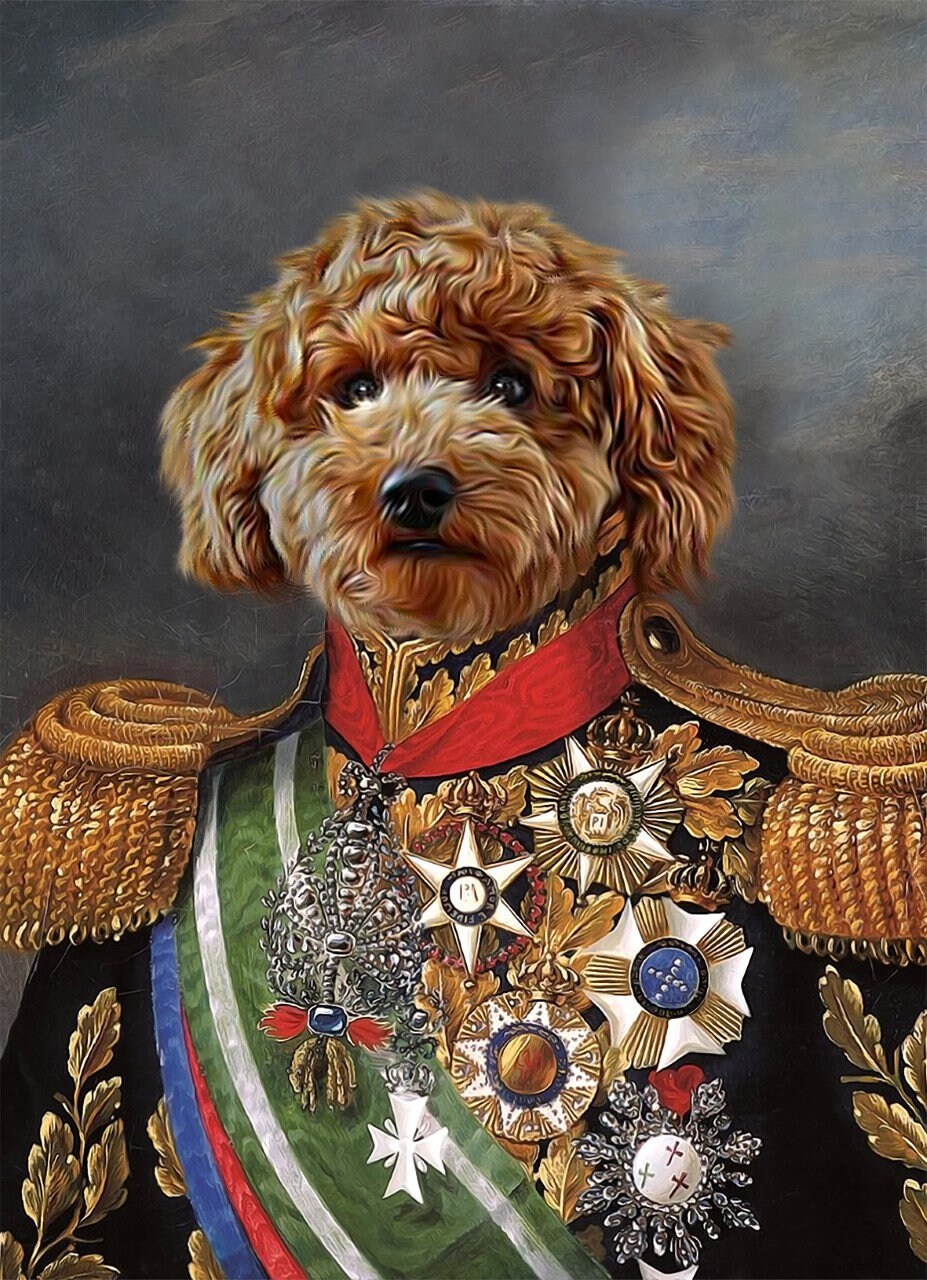 Custom Pet Portrait Artwork | Custom Dog Cat Portrait Personlised Pet ...