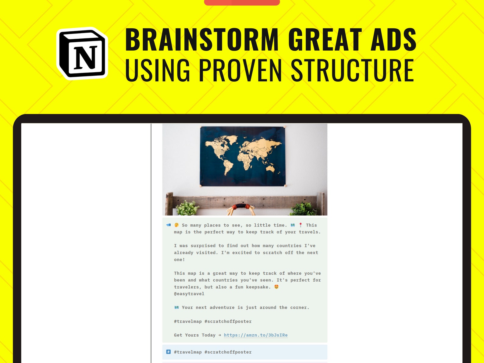 AIDA Instagram Ads Notion Template V1 Ultimate All-in-one Ad - Etsy