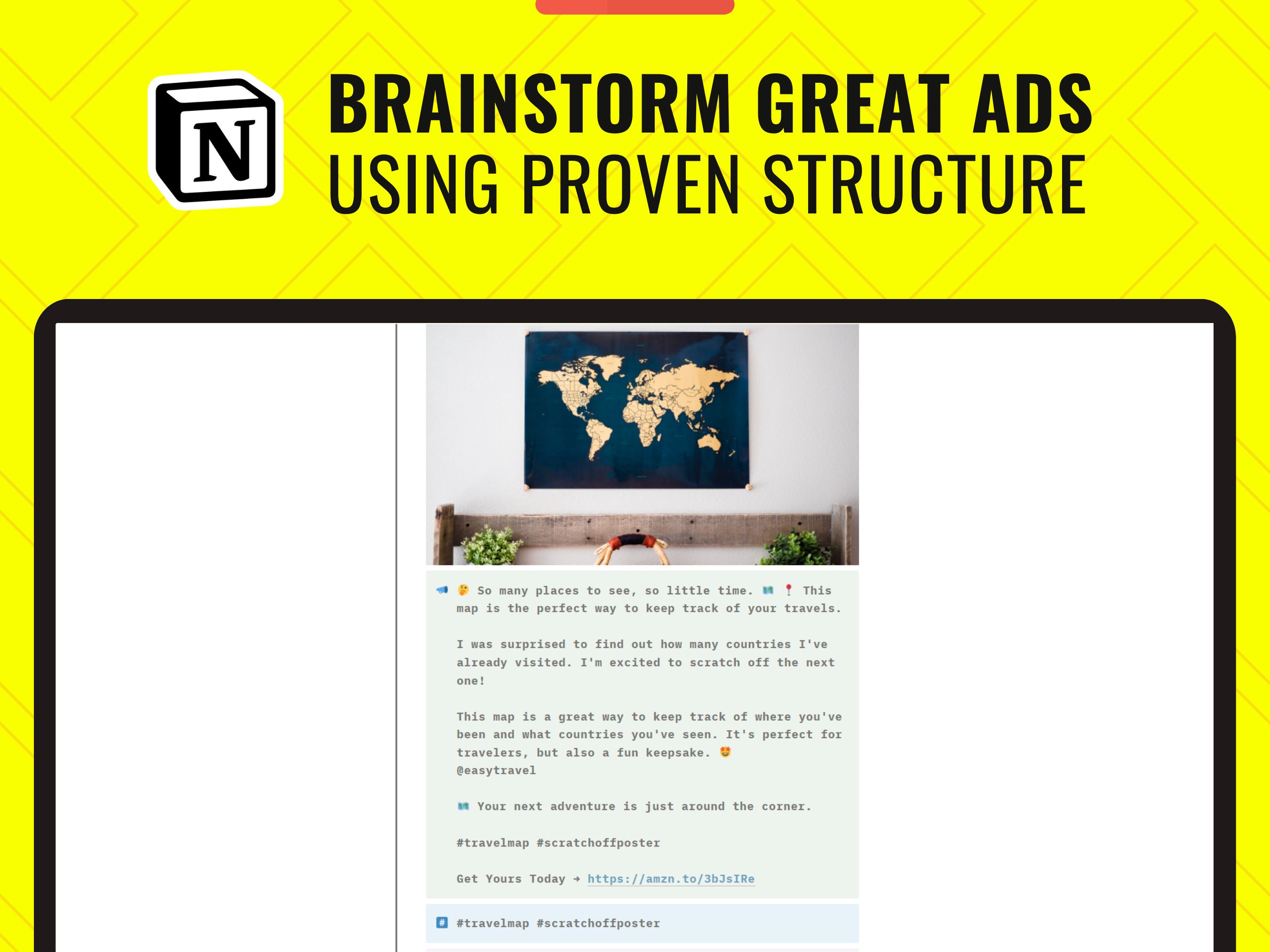 AIDA Instagram Ads Notion Template V1 Ultimate All-in-one Ad - Etsy