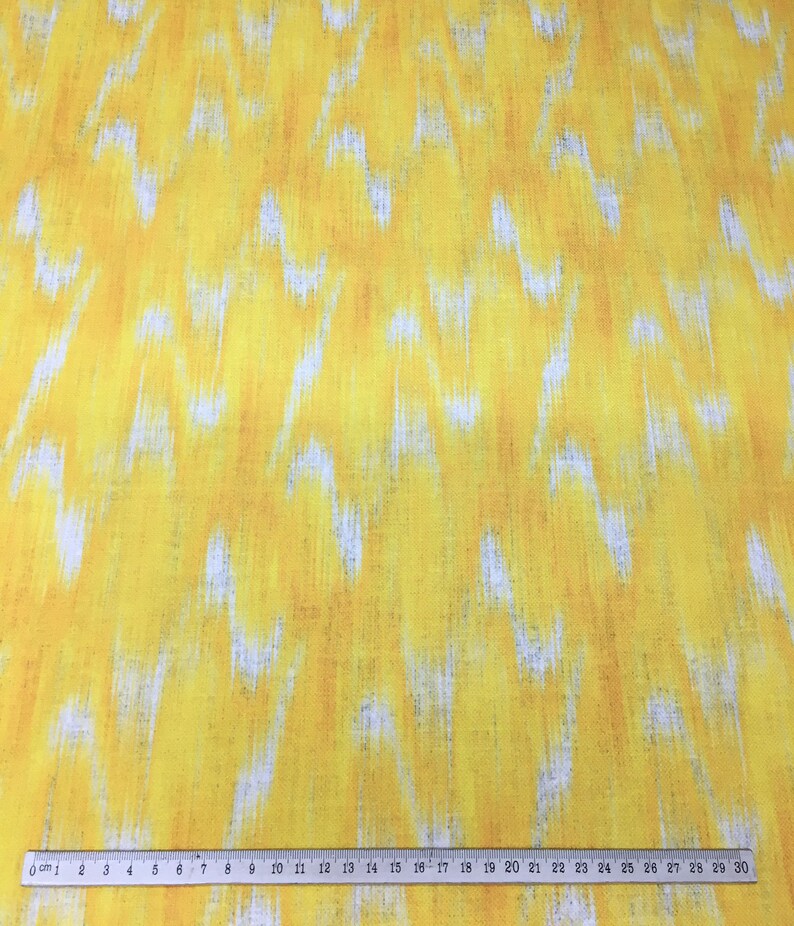 Linen Look Yellow Upholstery Fabric. Yellow Linen Texture - Etsy