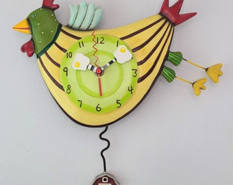 Clock Wall Pendulum - Etsy