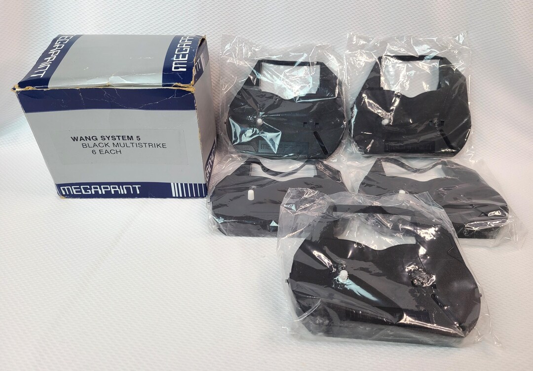 Vintage WANG MEGAPRINT RIBBON System 5 Word Processor X5 in Box - Etsy