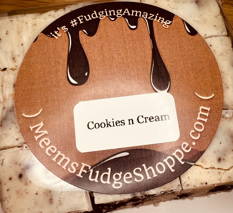 Cookies and Cream Fudge - Etsy