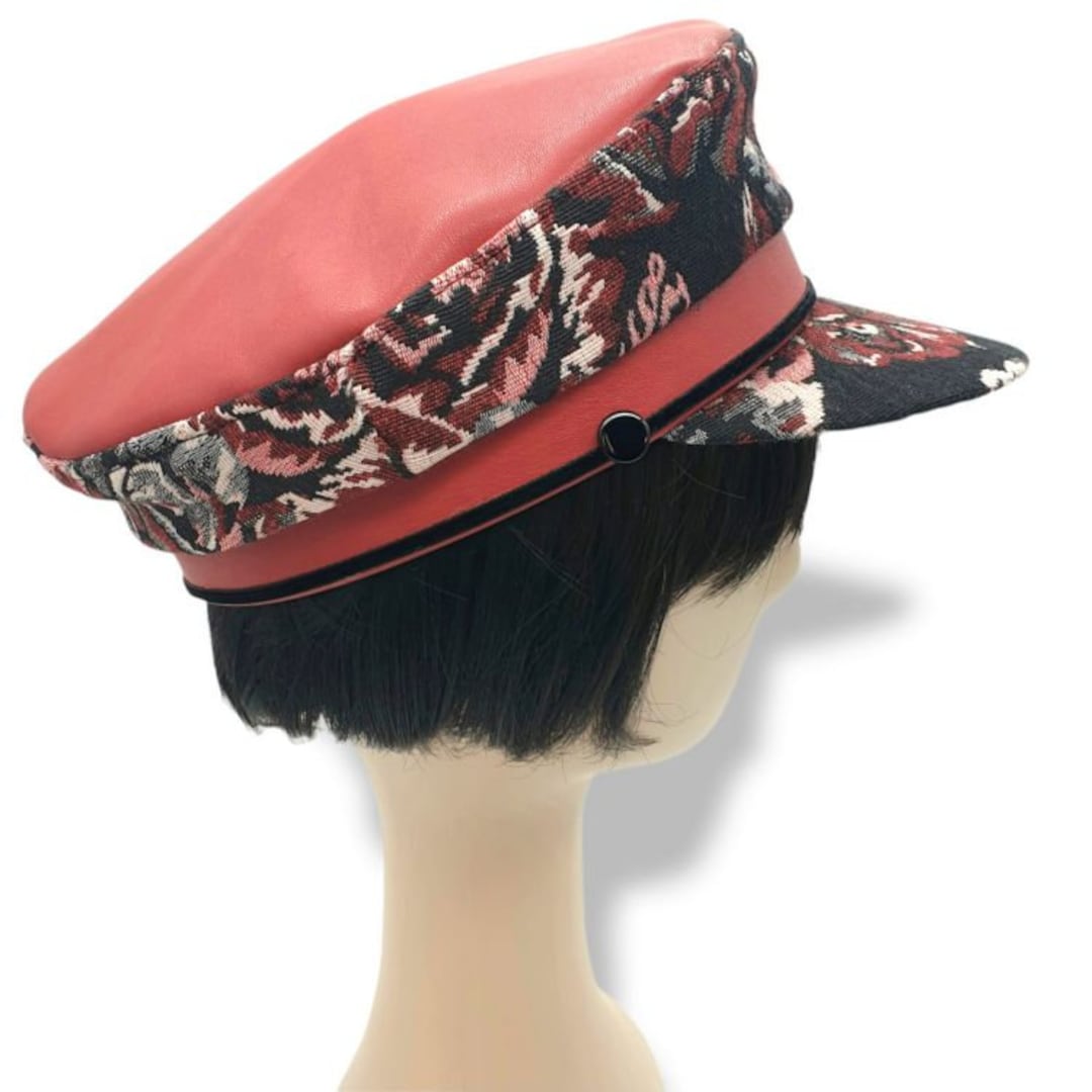 Women's Fiddler Cap Breton Hat Red Greek Fisherman Cap - Etsy