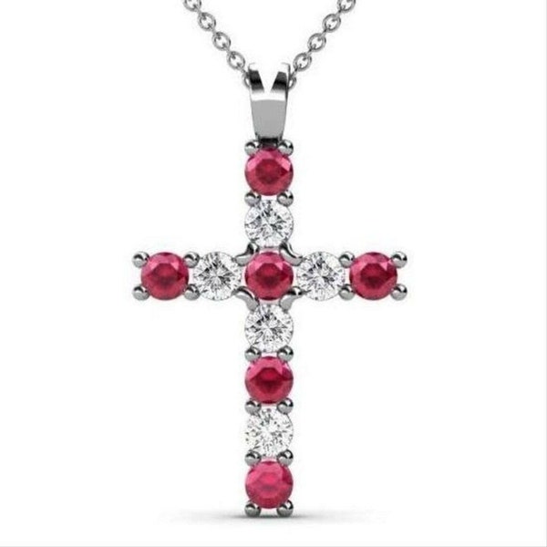 Ruby Cross - Etsy