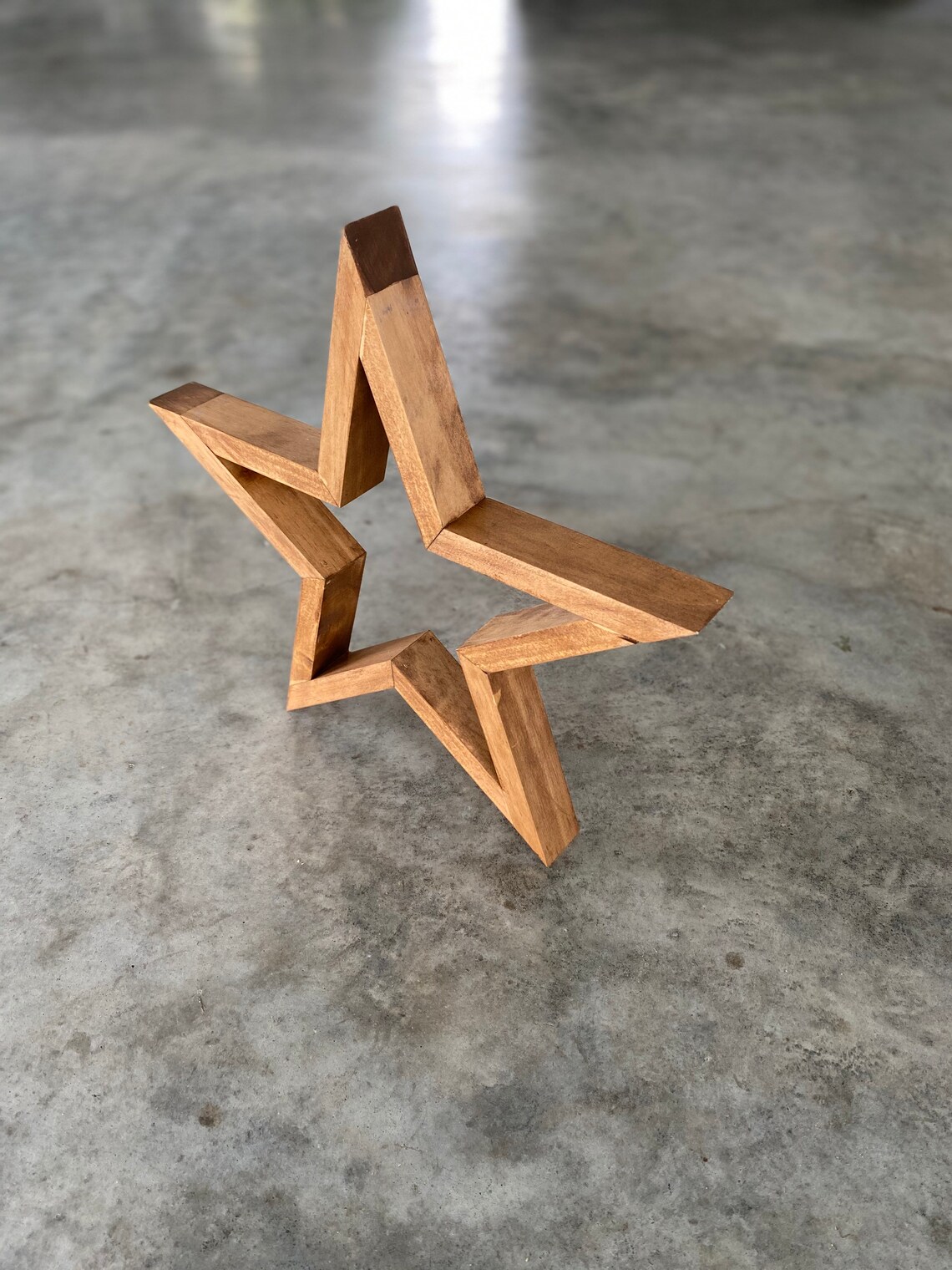 Rustic Wood Star Set | Etsy