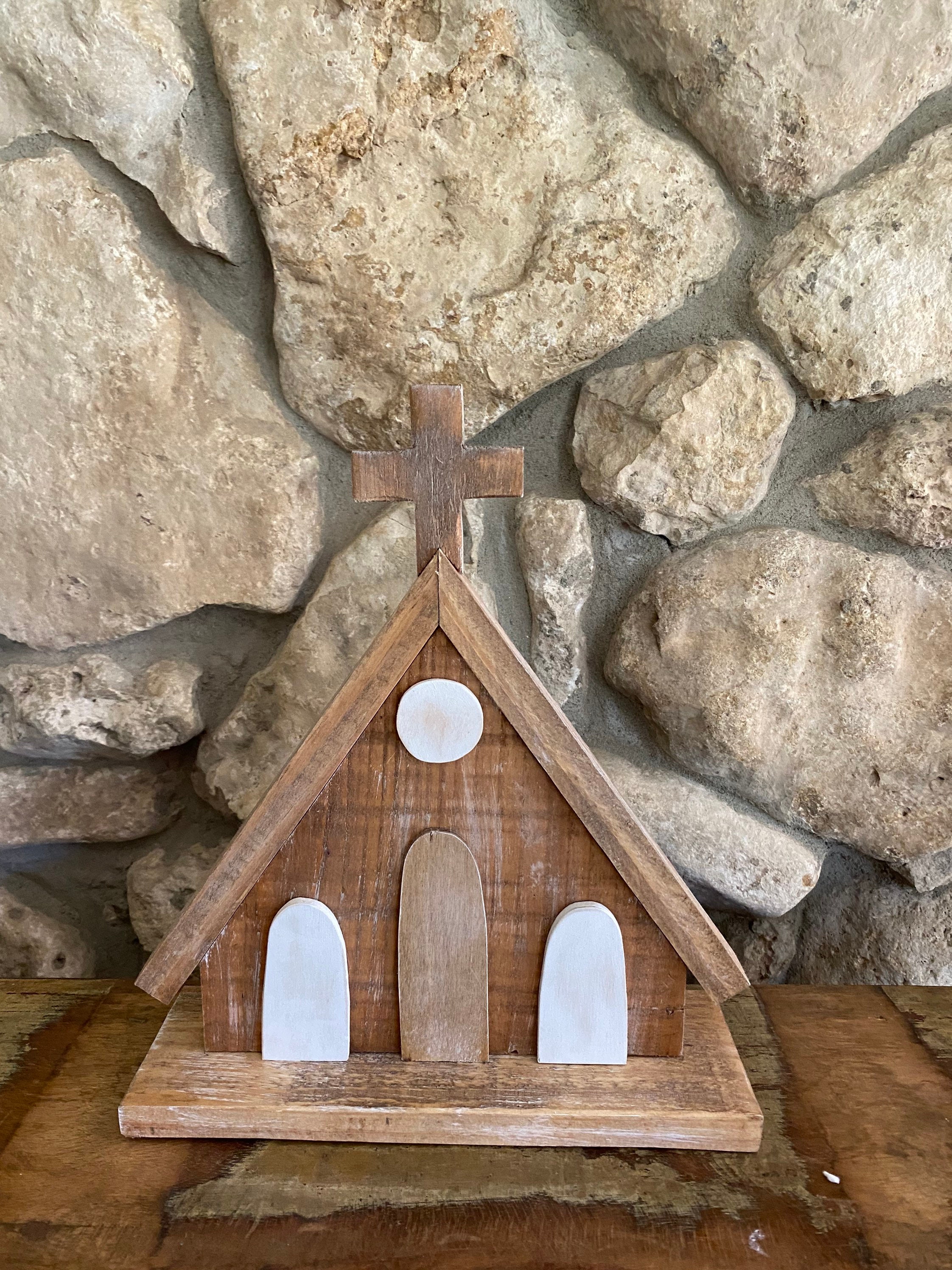 Rustic Wooden Churches - Etsy
