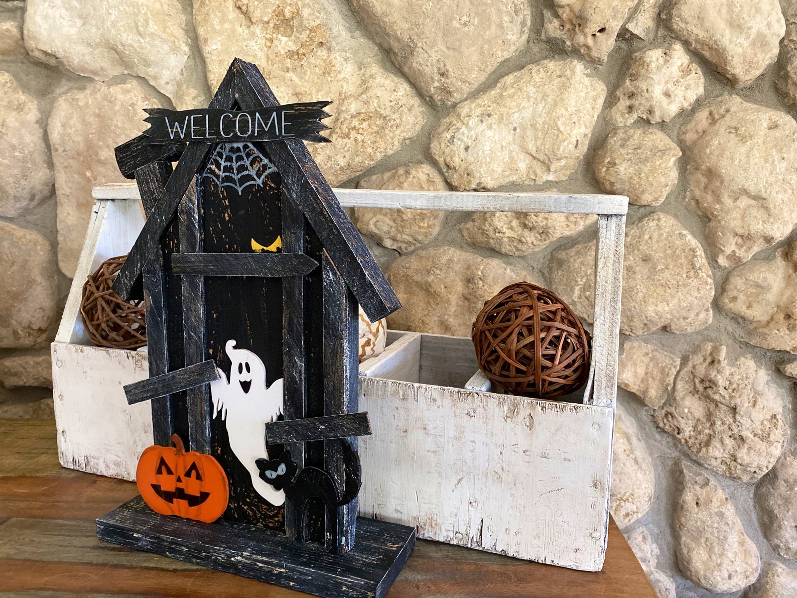 Wooden Haunted House - Etsy