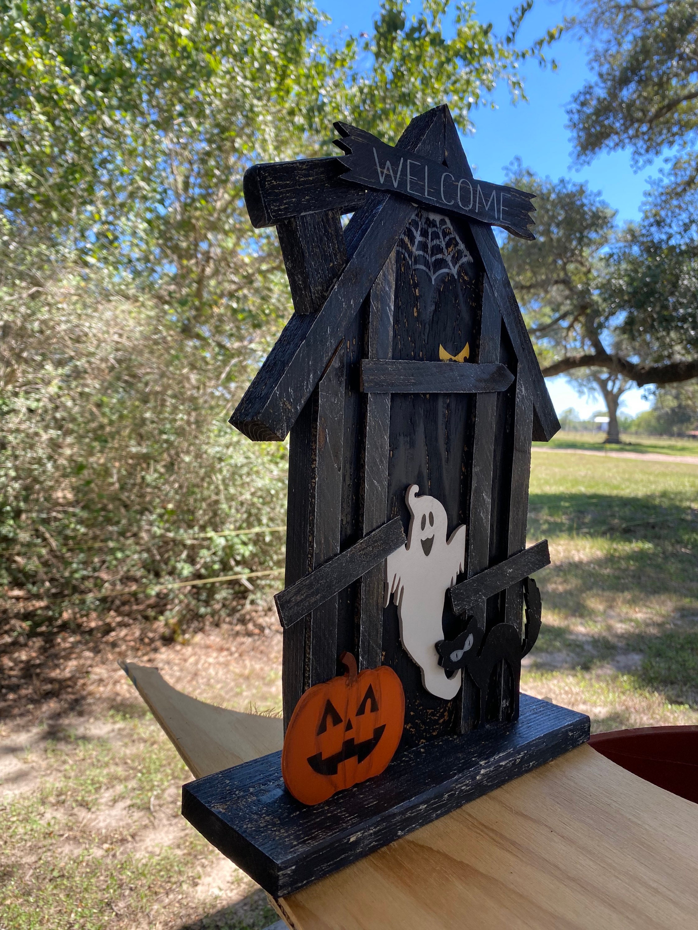 Wooden Haunted House - Etsy