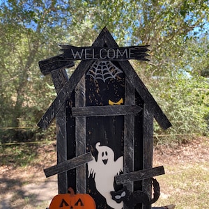 Wooden Haunted House - Etsy