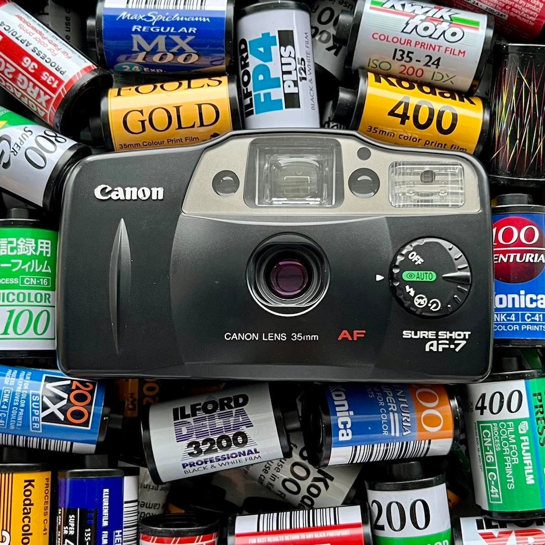 Canon Sure Shot AF-7 35mm Film Camera - Etsy