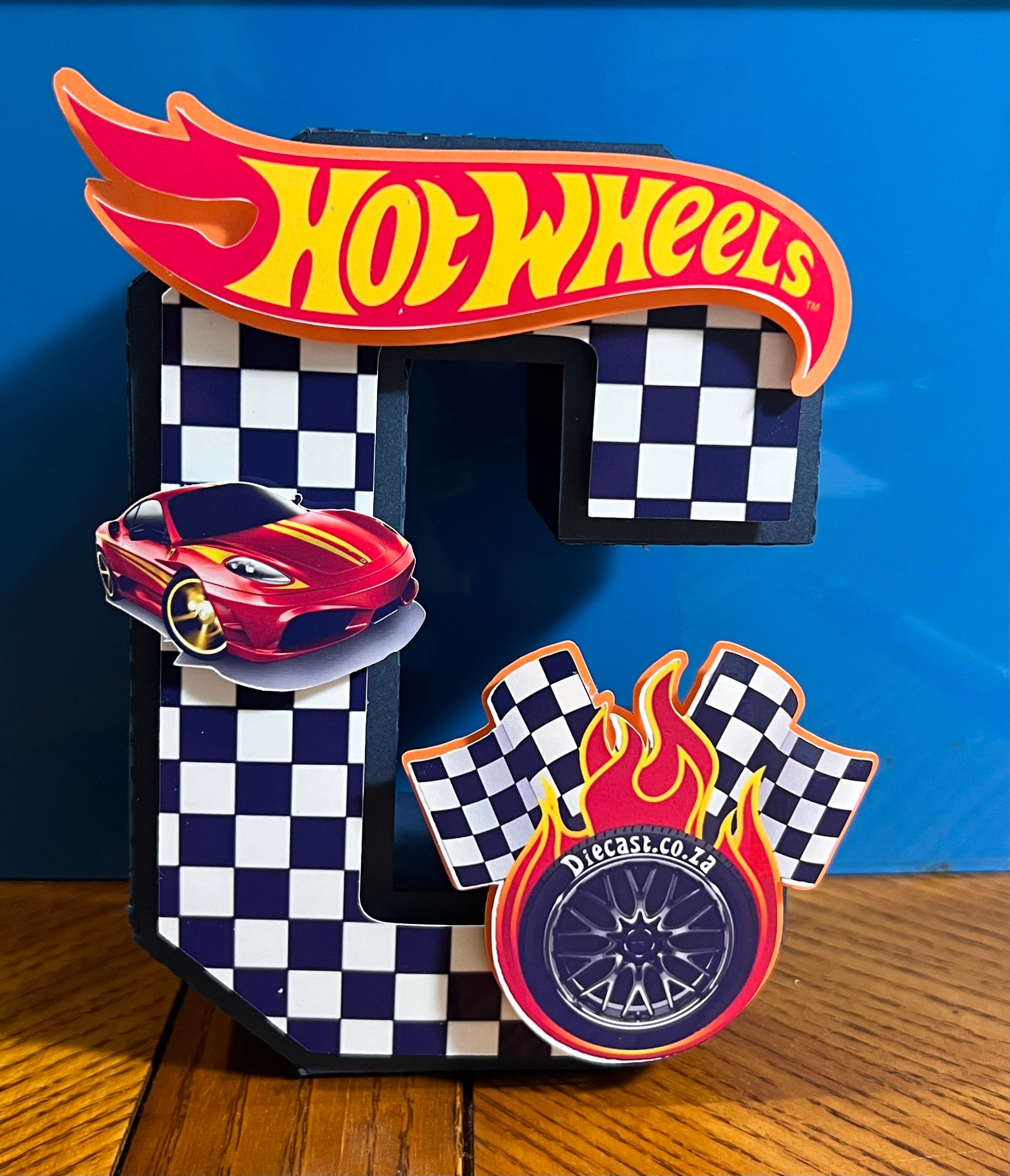 3D Letter Cars Wheels Theme Party 3D Letter Cars Cars - Etsy