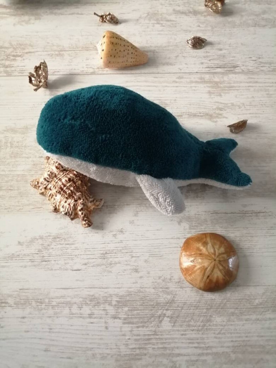 Blue Whale Cuddly Toy, Ultra-soft Bamboo Sponge, Handmade With Love - Etsy