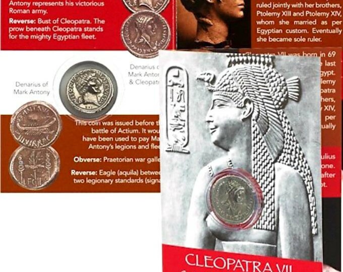 Cleopatra & Mark Antony Coin Pack - Etsy