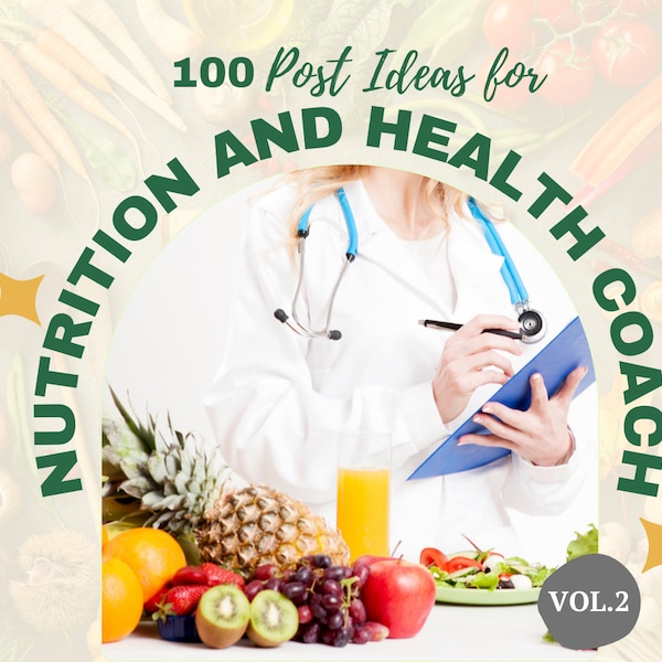 Nutrition Post Ideas - Etsy