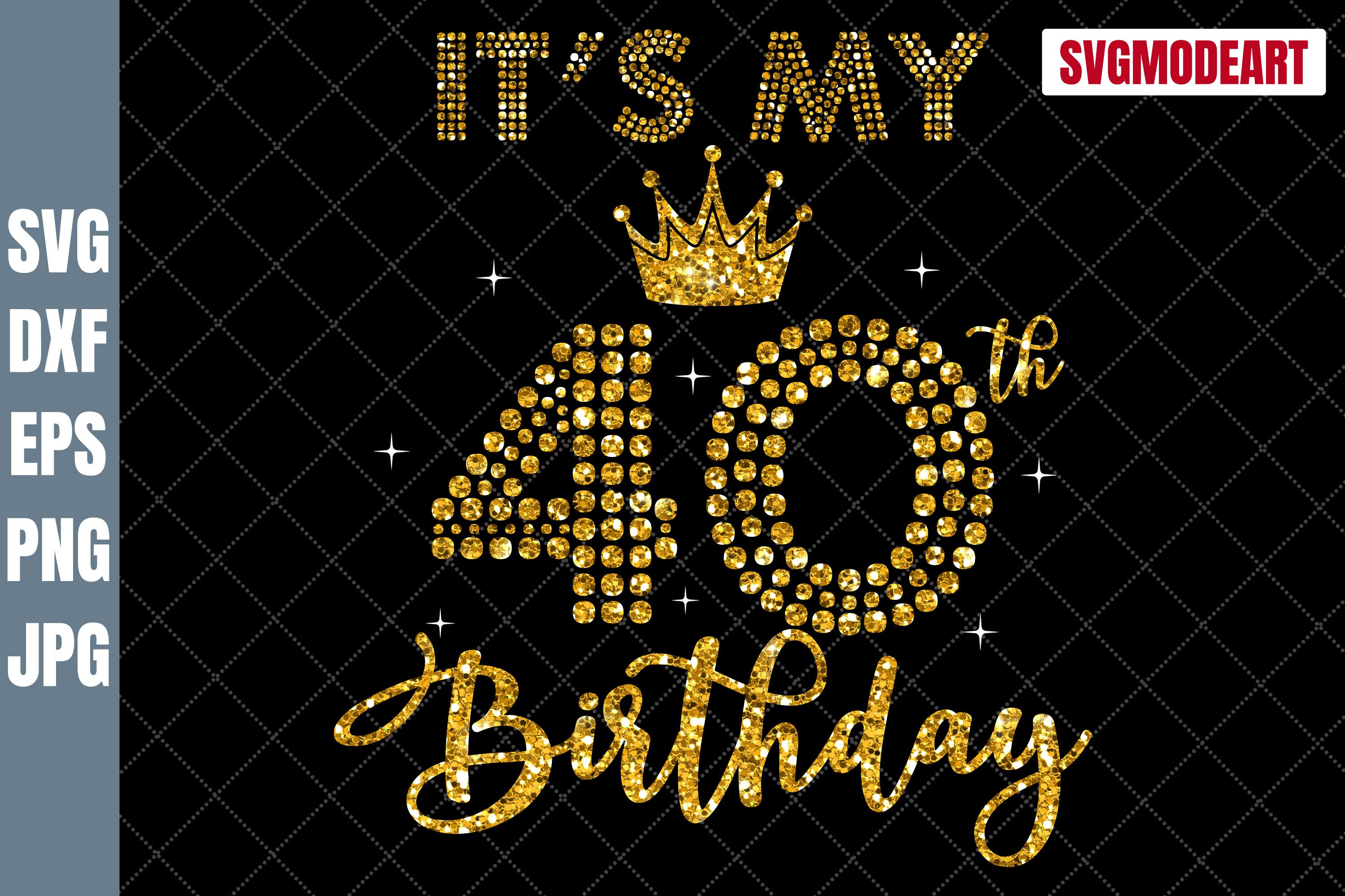 It's My 40th Birthday SVG 40th Birthday SVG 40 Birthday - Etsy