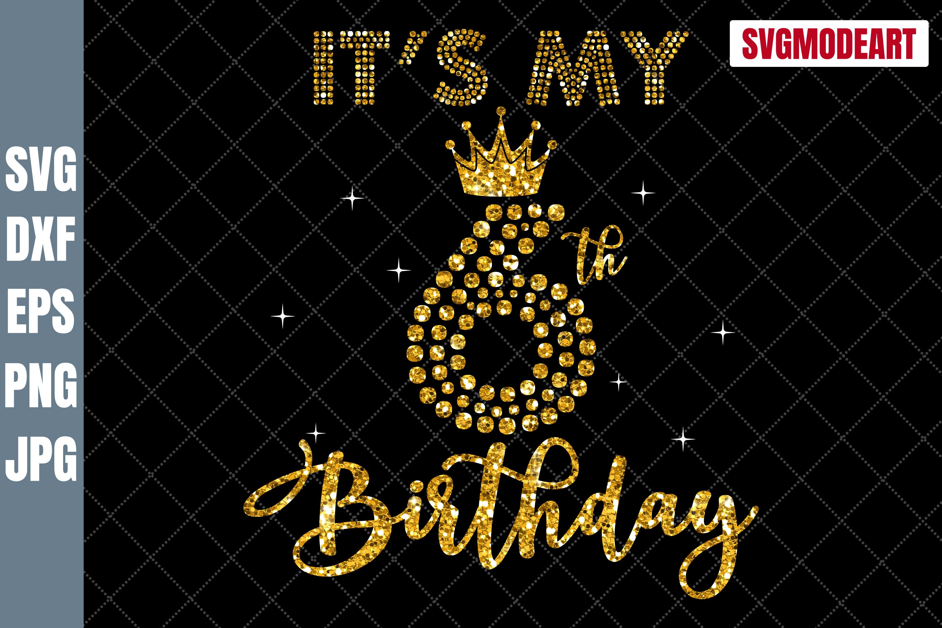 It's My 6th Birthday SVG 6th Birthday SVG 6 Birthday - Etsy Australia