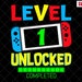 Level 1 Unlocked Birthday SVG, 1st Birthday Boy Gamer Svg, 1st Birthday ...