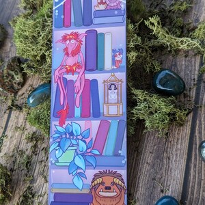 Labyrinth Sara's Room Themed Bookshelf Bookmark L Double Sided 2"x6 ...