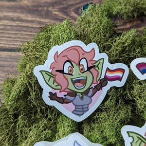 Cute LGBTQ Goblin Pride Flag I 2 Water Resistant - Etsy