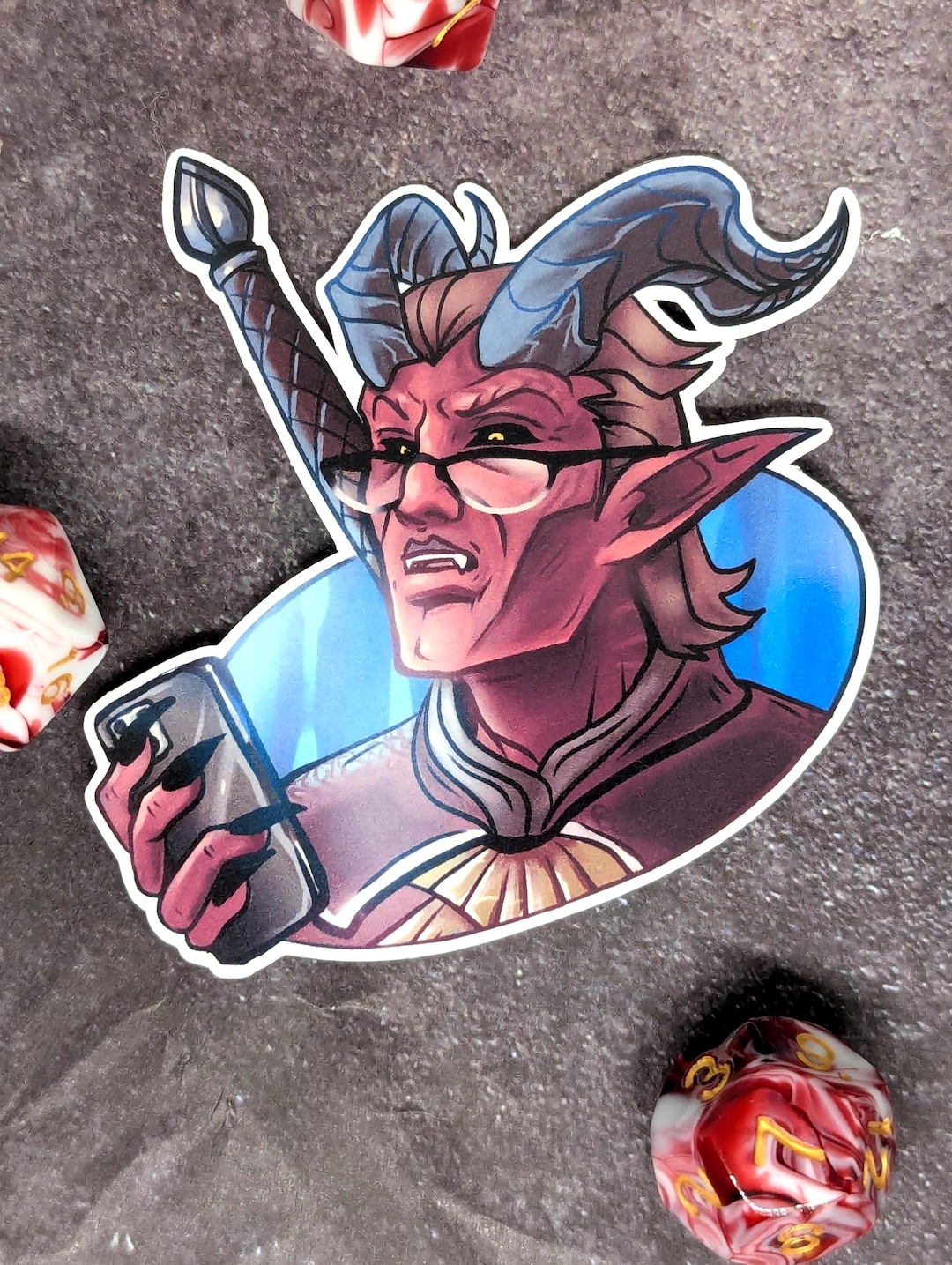 Zevlor Baldurs Gate 3 Sticker L BG3 D&D Vinyl 3" - Etsy
